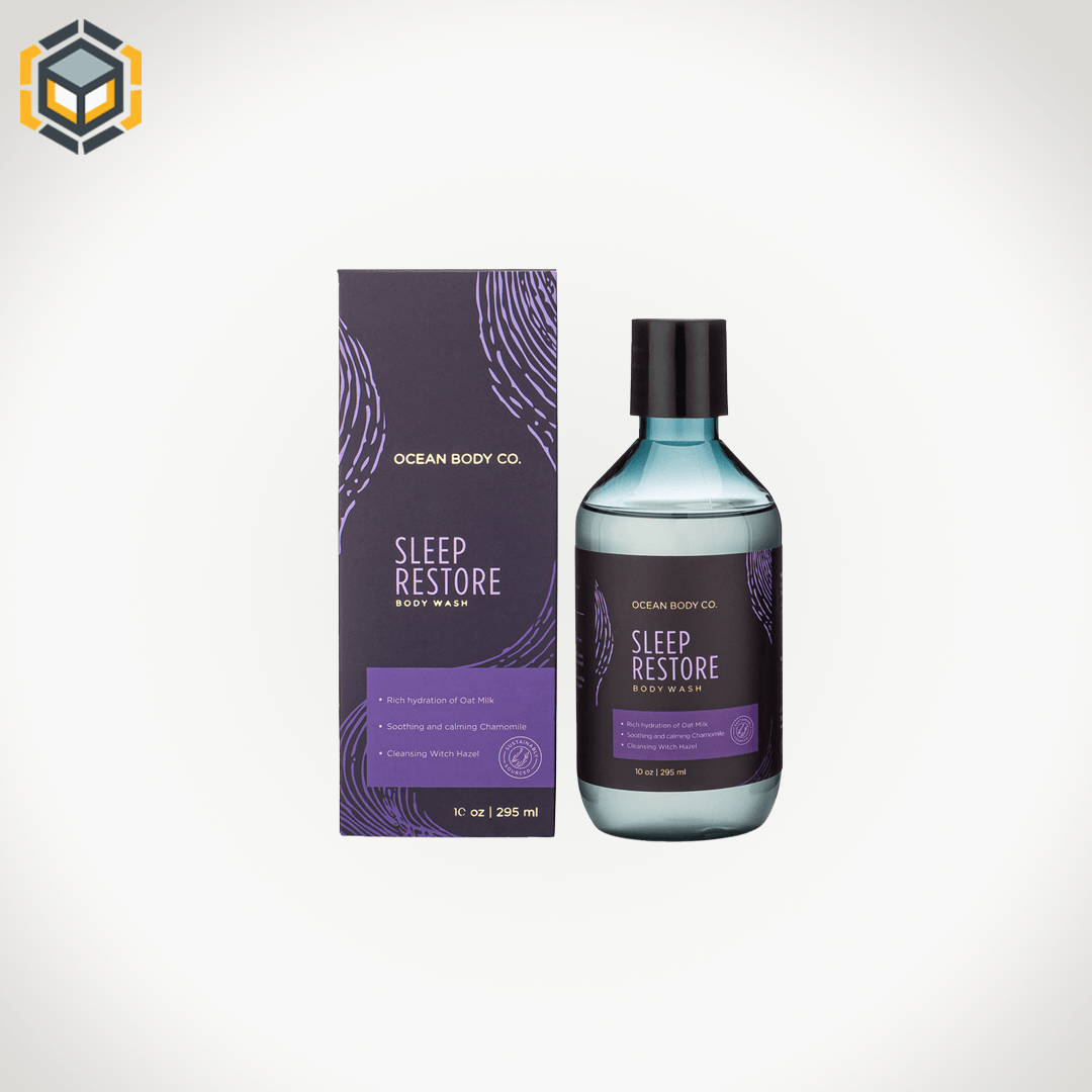 Body Wash Boxes - Rack Packaging