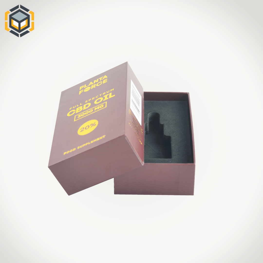 CBD Oil Boxes - Rack Packaging