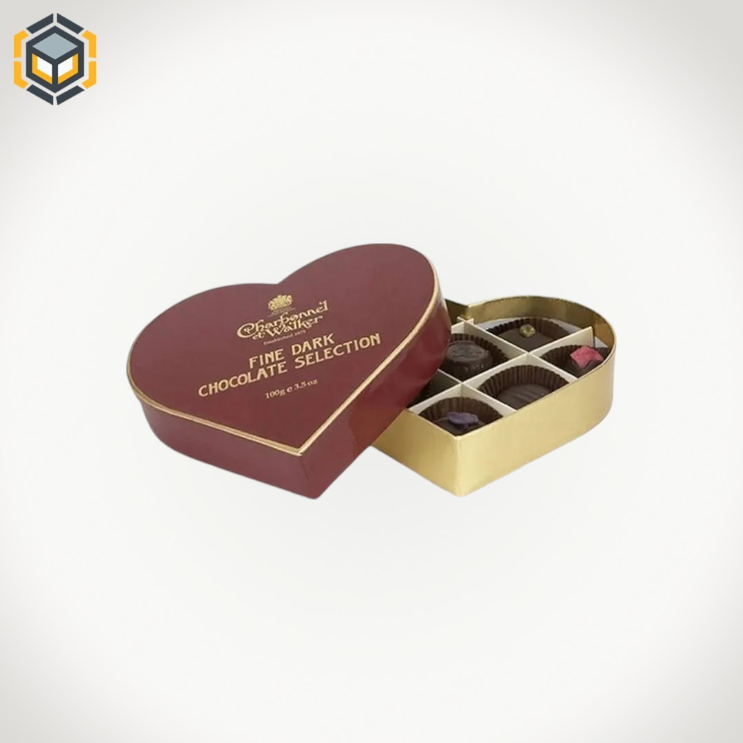 Heart Shape Boxes - Rack Packaging