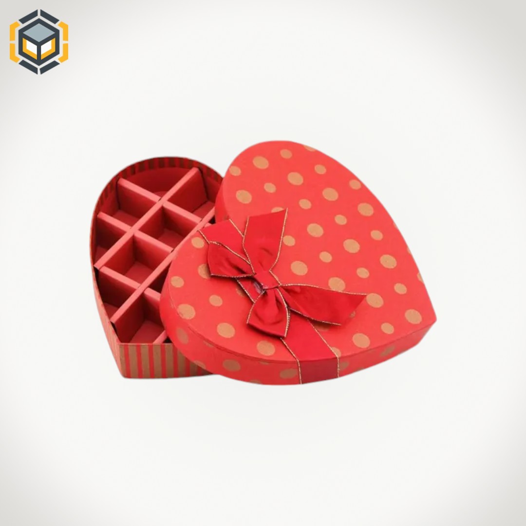 Heart Shape Boxes - Rack Packaging