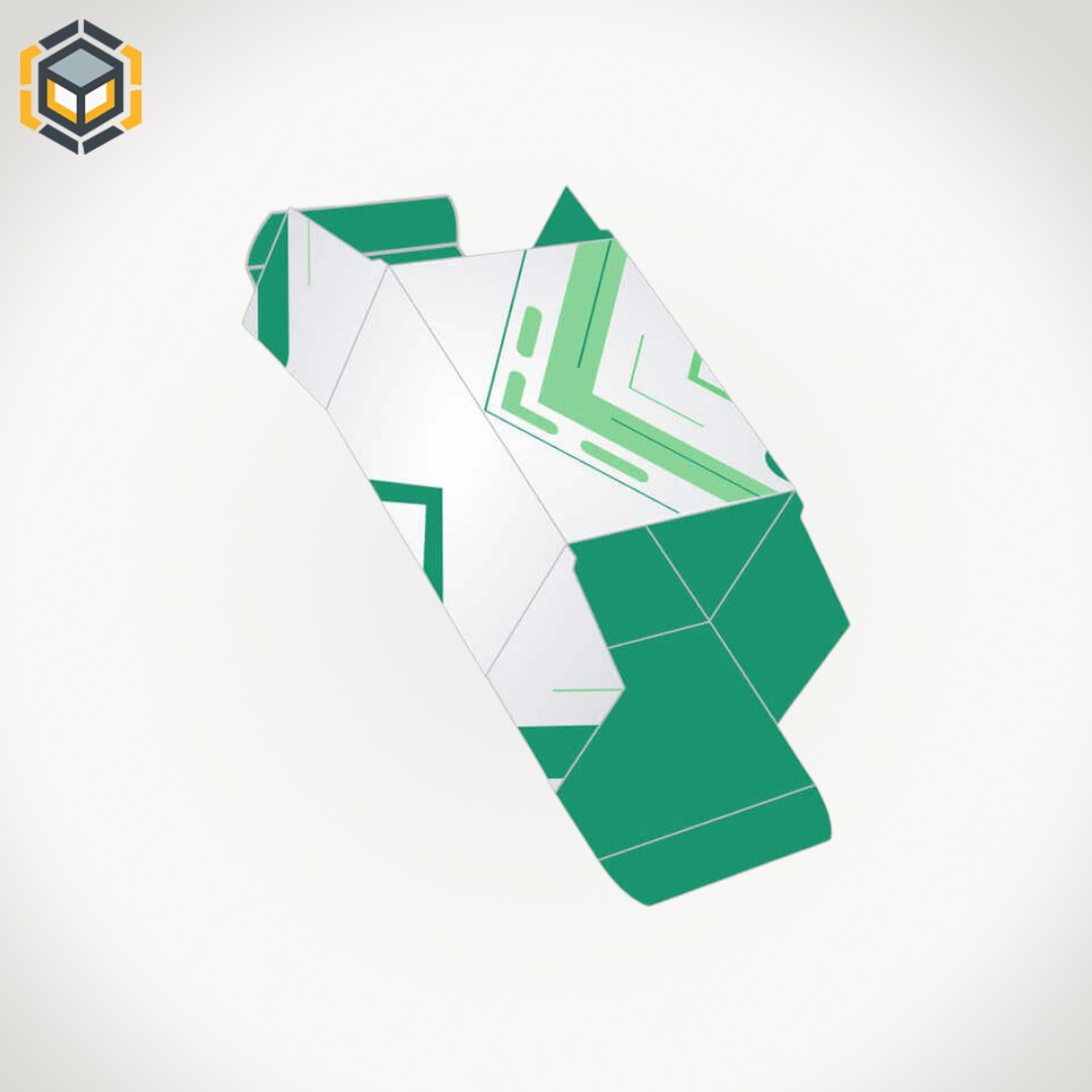 Straight Tuck Box - Rack Packaging