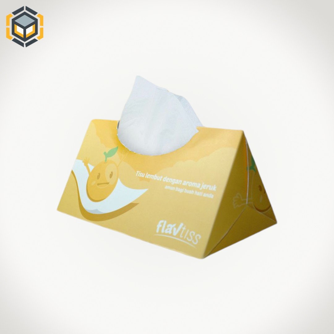 Tissue Boxes - Rack Packaging