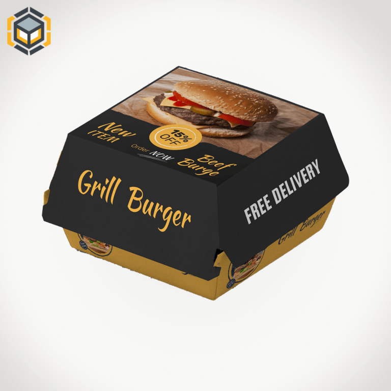 Burger Box - Rack Packaging