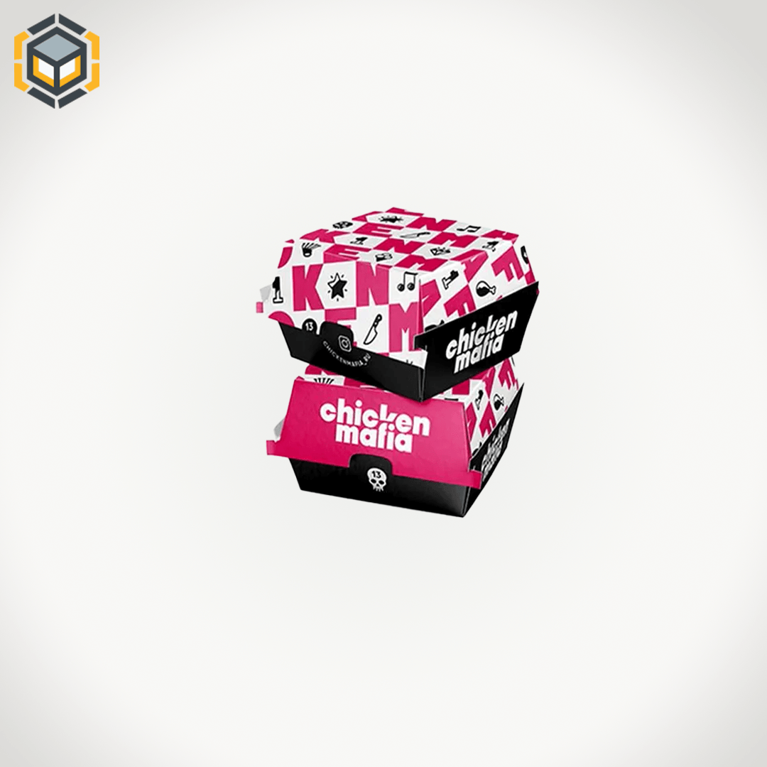 Burger Box - Rack Packaging
