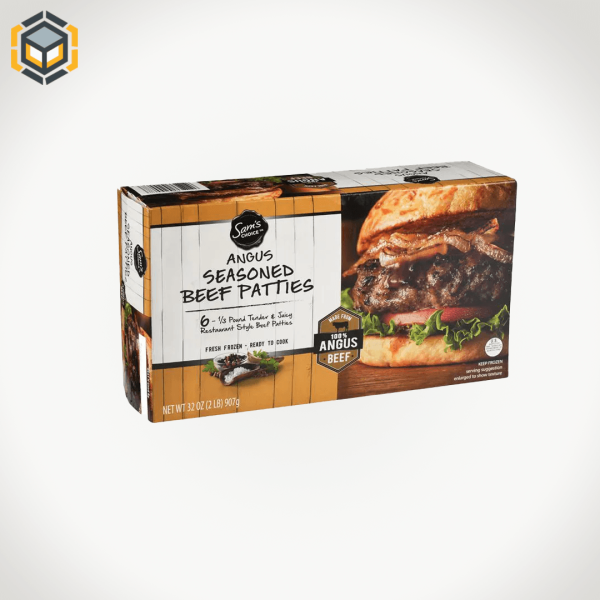 Burger Box - Rack Packaging