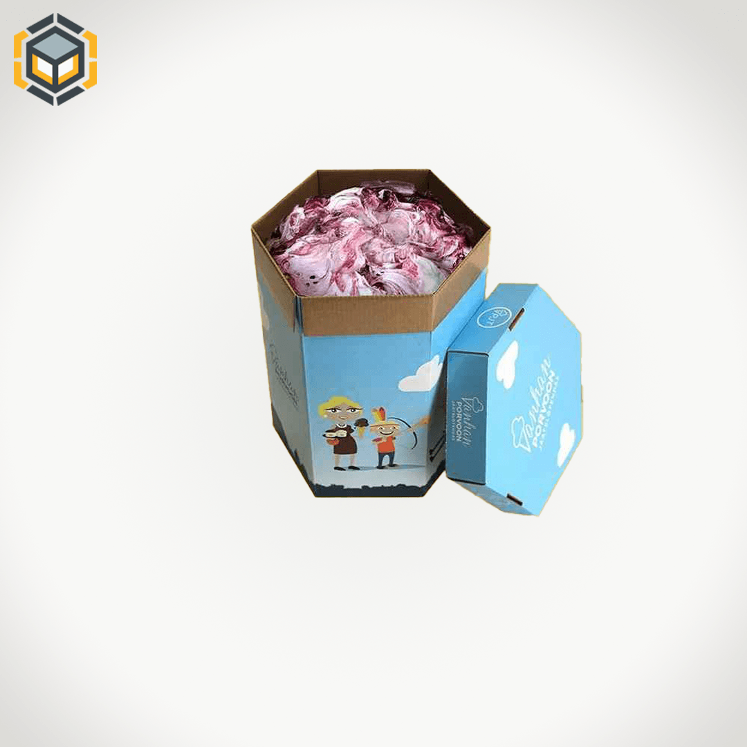 Ice Cream Box - Rack Packaging