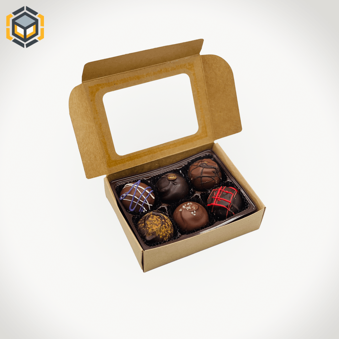 Truffle Boxes - Rack Packaging