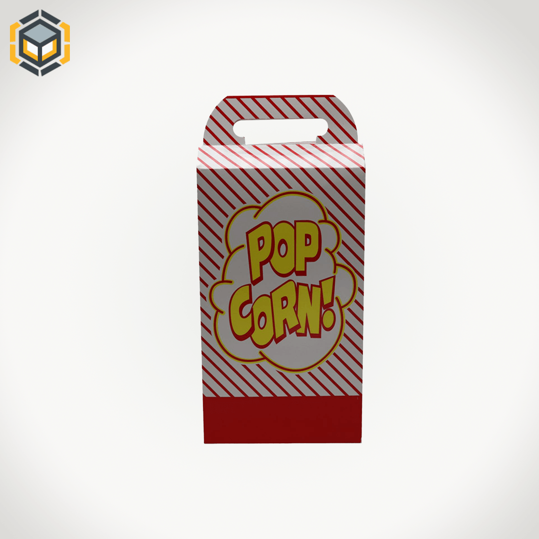 Pop Corn Box - Rack Packaging