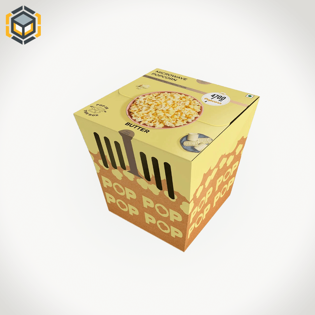 Pop Corn Box - Rack Packaging