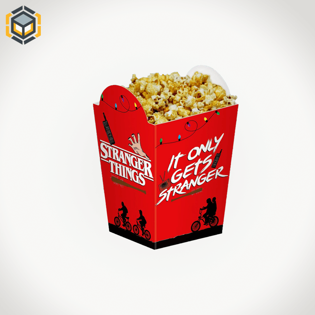 Pop Corn Box - Rack Packaging